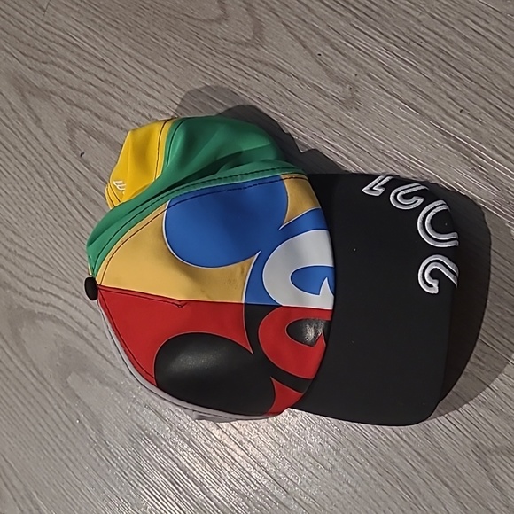 Disney | Accessories | Great Condition Disney World Colorblock Baseball ...